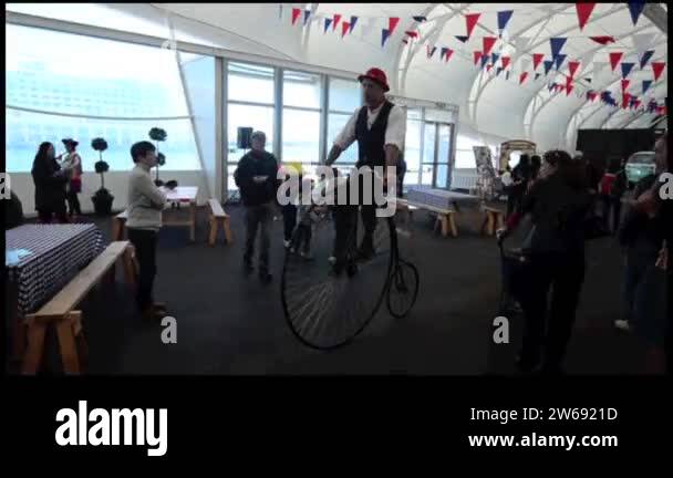 High wheeler bike Stock Videos & Footage - HD and 4K Video Clips - Alamy