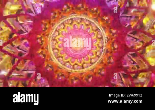 Infinite tunnel of trance psychedelic love trippy 3D art background for ...