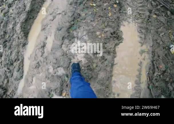 Hiking in the mud Stock Videos & Footage - HD and 4K Video Clips - Alamy