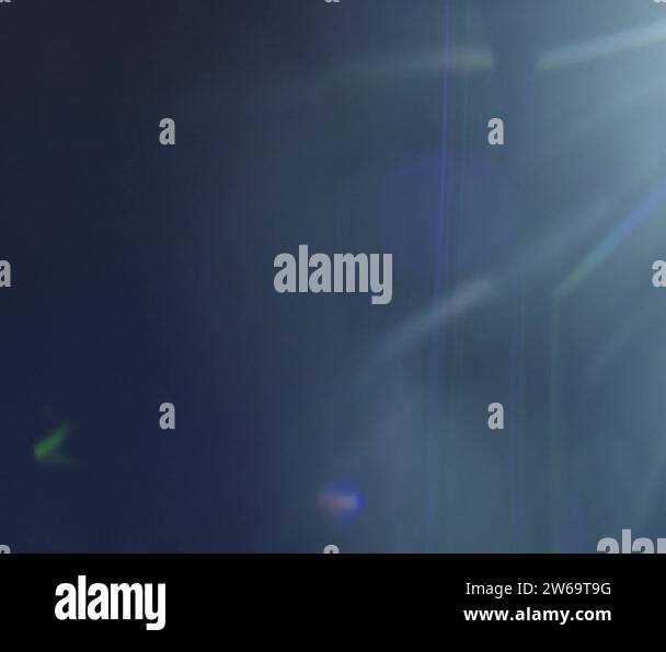 Techy blue optical lens flares transition that is a seamless loop with ...