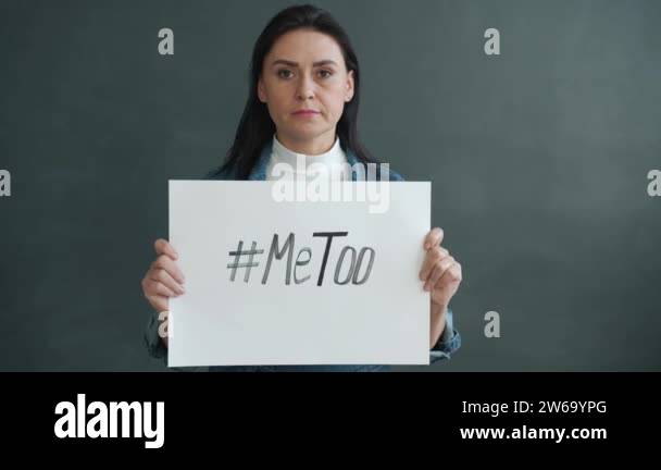 Metoo sign Stock Videos & Footage - HD and 4K Video Clips - Alamy