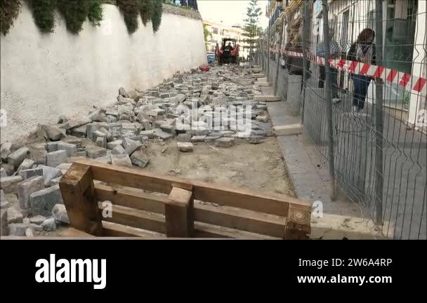 Ripped up road Stock Videos & Footage - HD and 4K Video Clips - Alamy