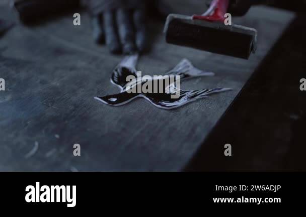 Black ink engraving Stock Videos & Footage - HD and 4K Video Clips - Alamy