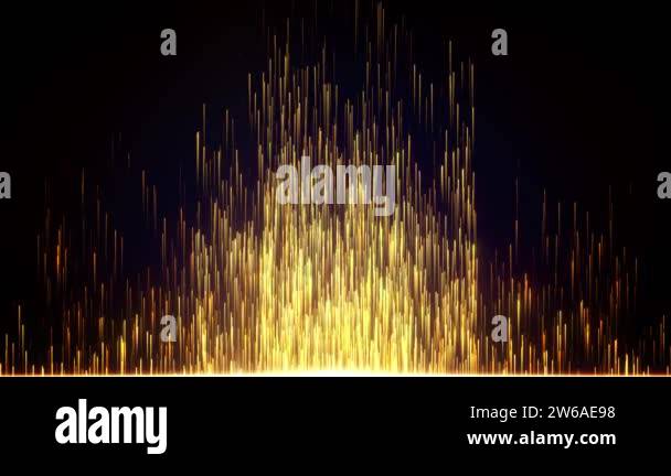 Abstract Particles Fiber Lines Flowing Fx Background/ 4k animation of ...