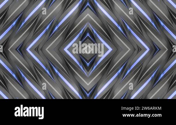 Hypnotic symmetrical animation. Animation. Diamond pattern moves slowly ...
