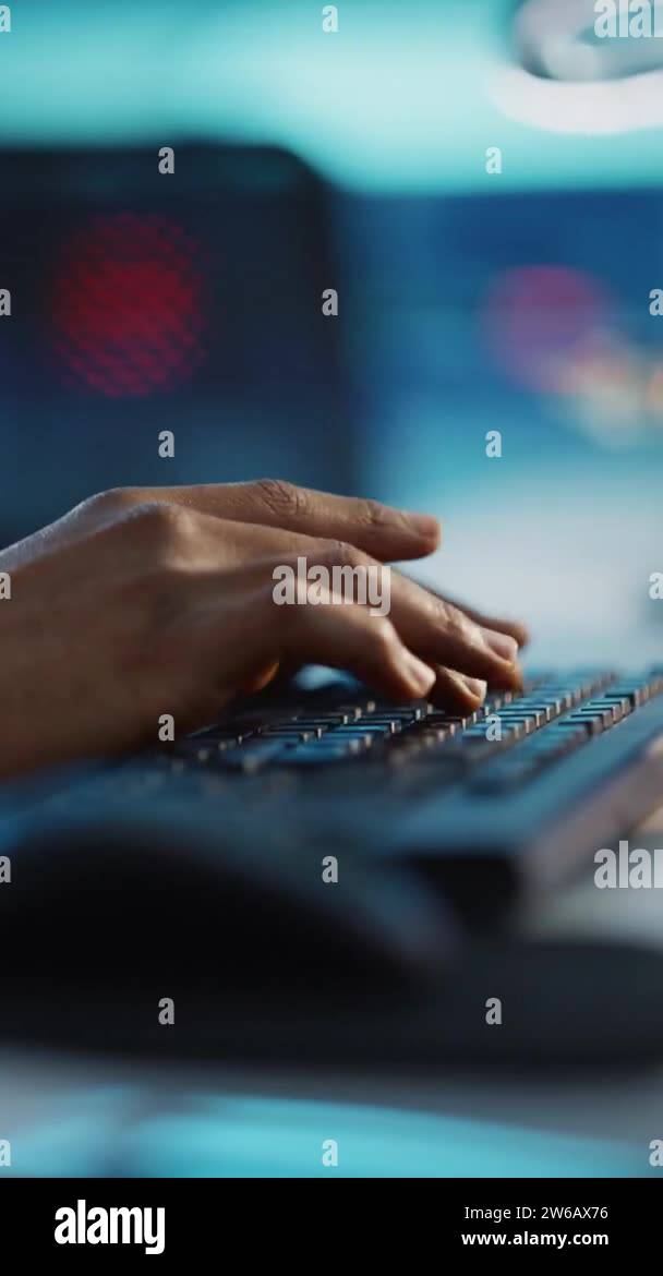 Vertical screen typing on computer Stock Videos & Footage - HD and 4K Video Clips - Alamy