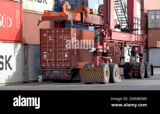 Vladivostok, Russia, 2020 - Vladivostok Sea Commercial Container ...