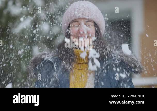 Beautiful female posing snowball Stock Videos & Footage - HD and 4K ...