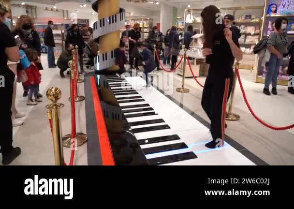 Europe, Italy, Milan October 2021 - Fao Schwarz the largest children's ...