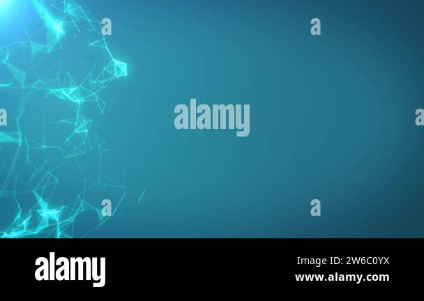 Abstract Plexus Digital Fx Technology Background Loop/ 4k animation of an abstract technology ...