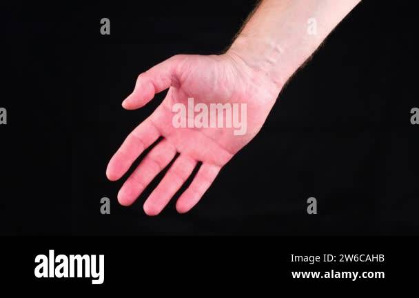 The hand is clenched into a fist as a symbol of strength and resistance ...