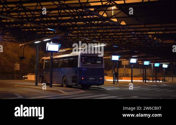 Bus coach public transport passenger commuter Stock Videos & Footage ...