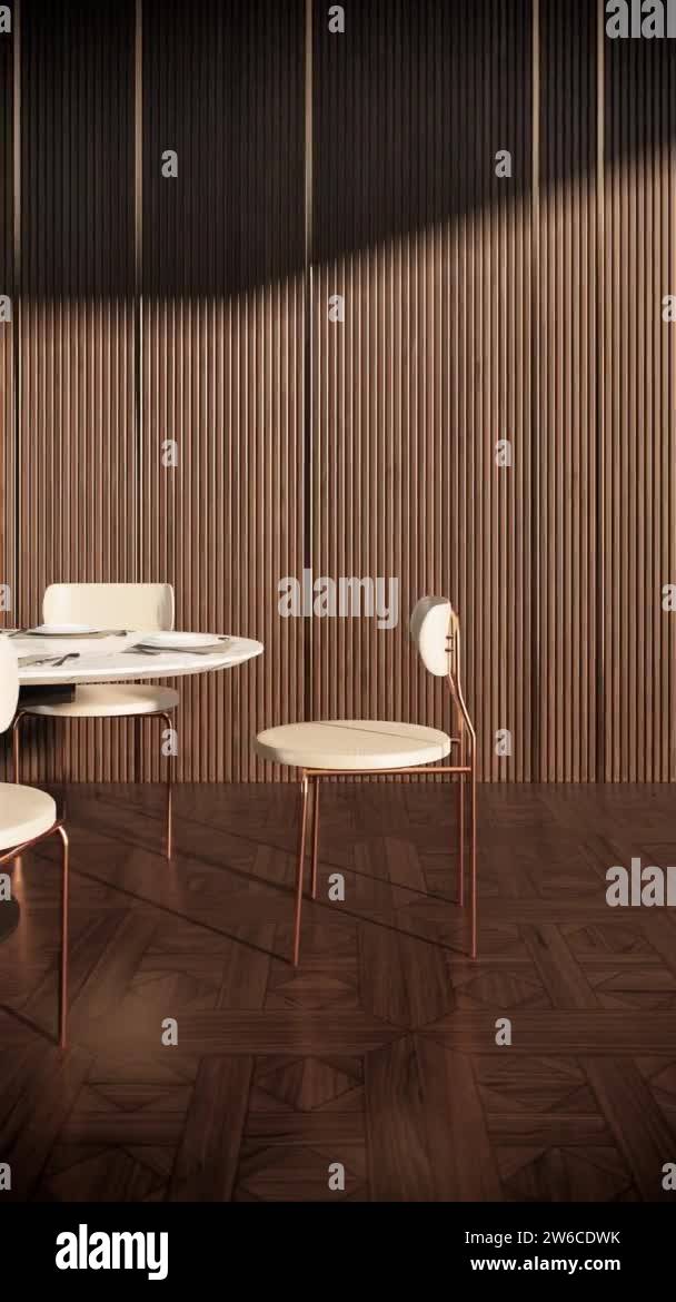 modern dining room interior design, contemporary cafe concept, birds ...