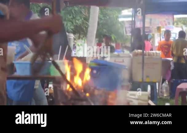 Stand up bbq Stock Videos & Footage - HD and 4K Video Clips - Alamy