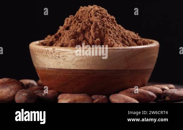Cacao beans with cocoa powder Stock Videos & Footage - HD and 4K Video ...