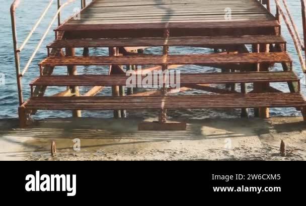 Wooden pier stairs sea Stock Videos & Footage - HD and 4K Video Clips ...