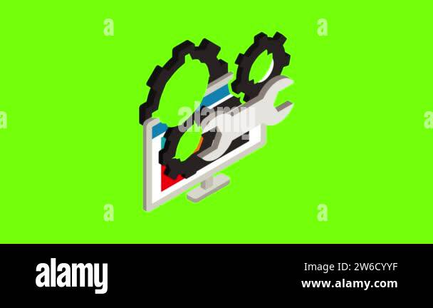 Technical cog icon Stock Videos & Footage - HD and 4K Video Clips - Alamy