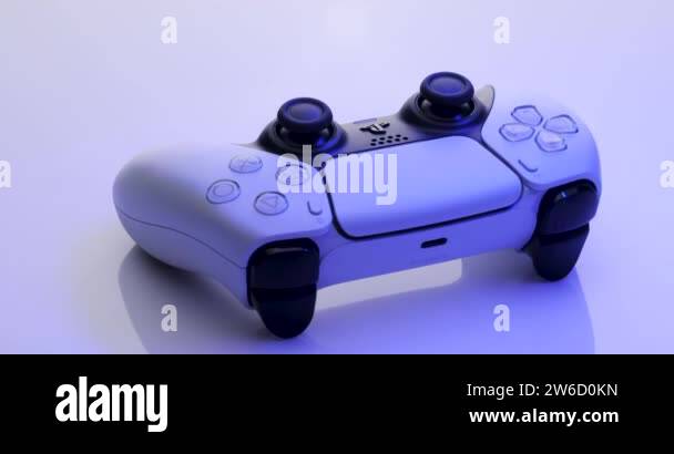 Wireless white playstation controller Stock Videos & Footage - HD and ...