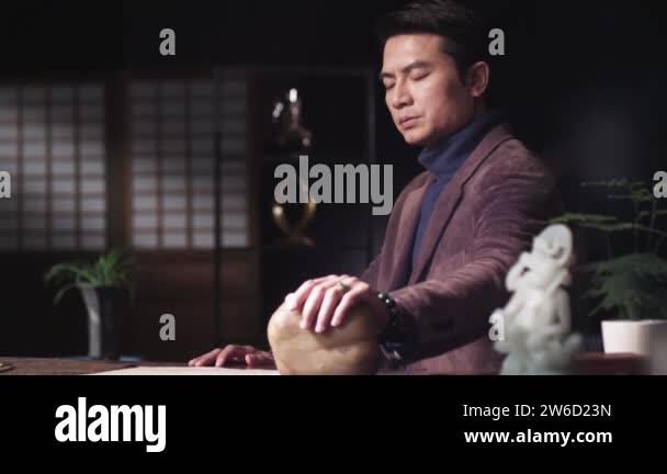 Zen asian man meditating Stock Videos & Footage - HD and 4K Video Clips ...