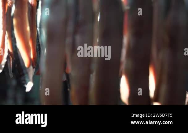 Pohang special product of Korea (Gwamegi) (dried Saury). Guryongpo is ...