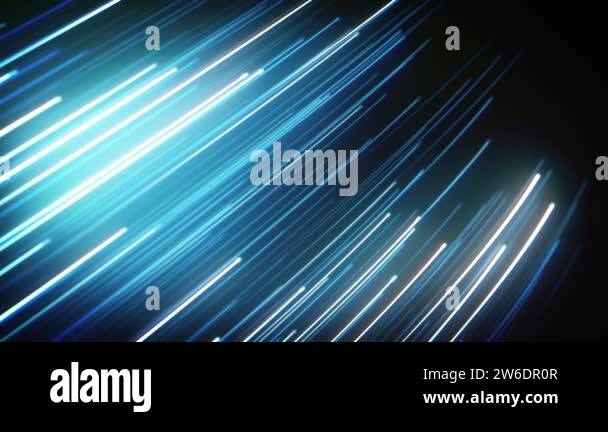 Abstract Light Strings Flowing Intro Background/ 4k animation of an ...