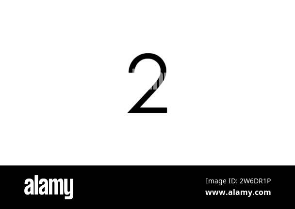 Real time counter full HD from 0 to 10 Stock Video Footage - Alamy