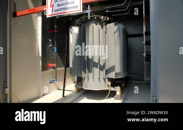 Warning notice electricity transformer Stock Videos & Footage - HD and ...