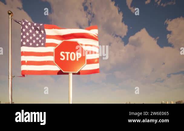 Stop sign usa Stock Videos & Footage - HD and 4K Video Clips - Alamy