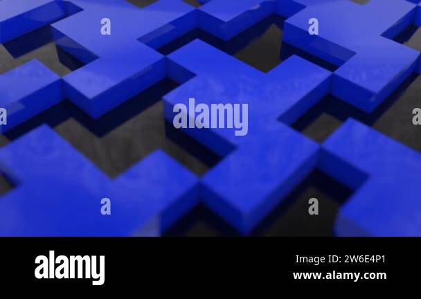 Pixel blocks background game screen 3d plastic digital display voxel ...