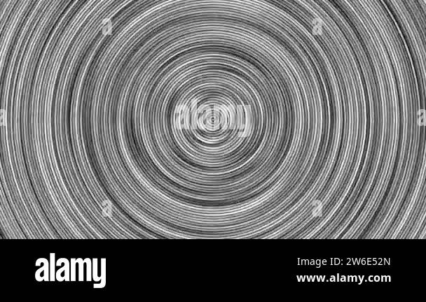 4K Abstract Comic Cartoon Radial Displacement Map Black And White Loop ...