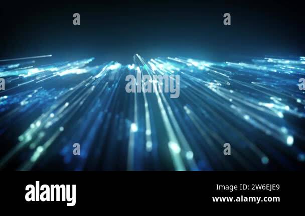 Abstract Hi Tech Background Digital Data/ 4k animation of an abstract ...