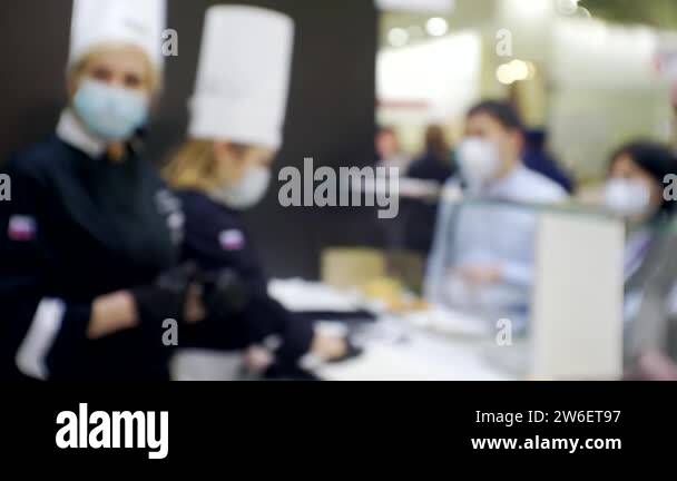 Chef behind restaurant counter Stock Videos & Footage - HD and 4K Video ...