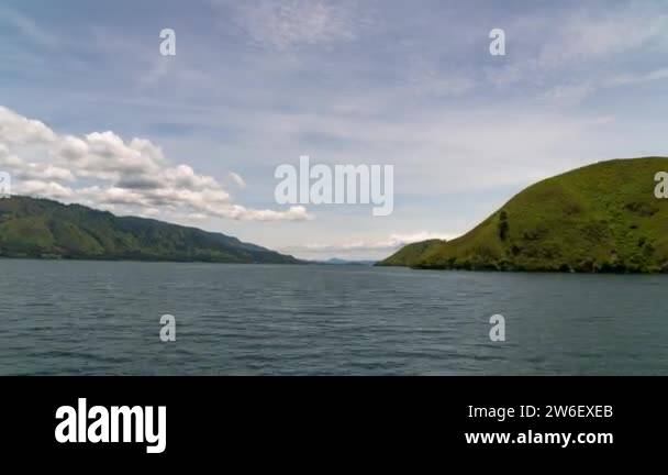 Landscape of Lake Toba - Samosir Island, North Sumatra, Indonesia ...