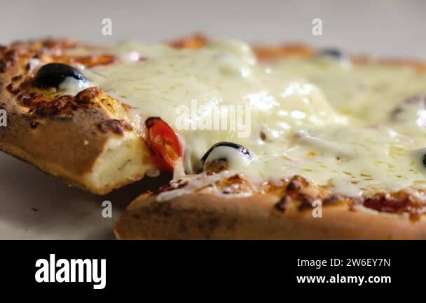 People eat cheese pizza Stock Videos & Footage - HD and 4K Video Clips ...