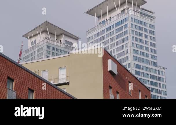 Modern Nordic Architecture. The first Skyscraper in Finland. The bricks ...