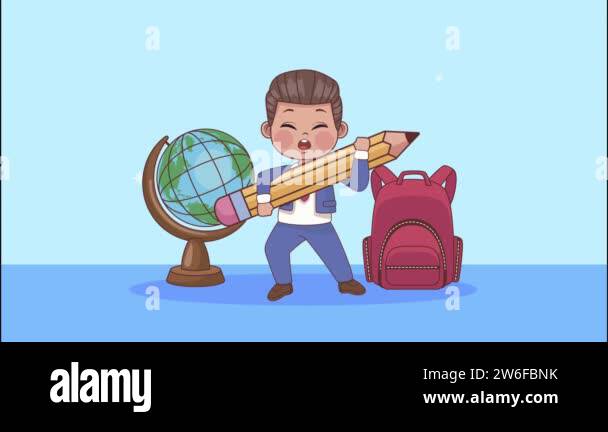 Cartoon map school Stock Videos & Footage - HD and 4K Video Clips - Alamy
