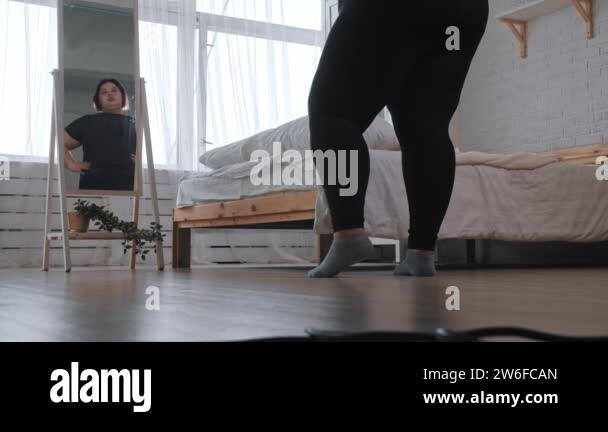 Woman body fat looking at camera Stock Videos & Footage - HD and 4K ...