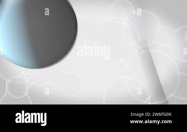 3D MODEL ANIMATION ON GREY BACKGROUND Stock Video Footage - Alamy