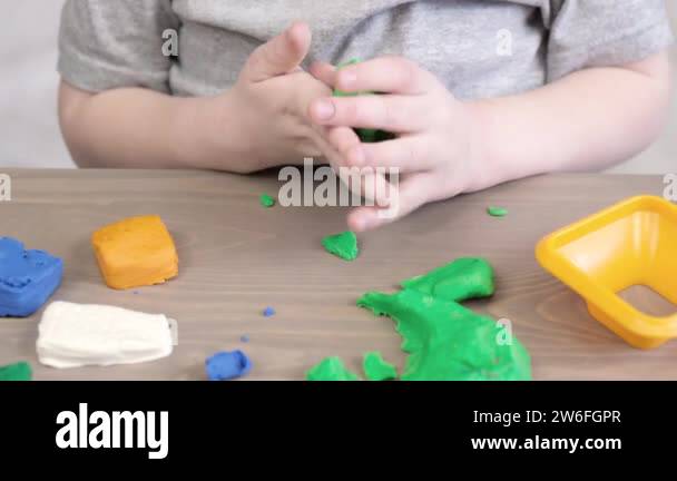 Creative kids molding table Stock Videos & Footage - HD and 4K Video ...