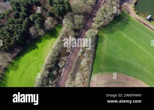 Uk rail track aerial Stock Videos & Footage - HD and 4K Video Clips - Alamy