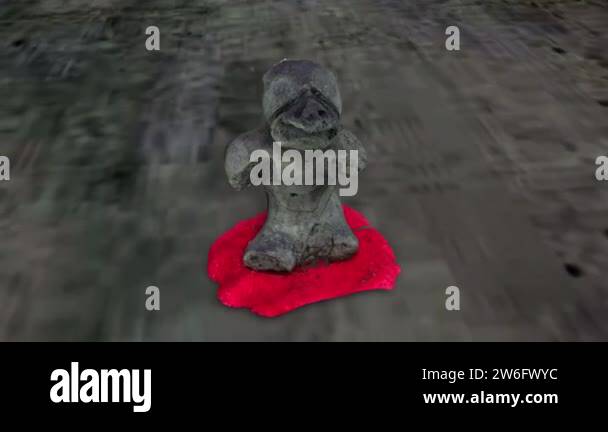 Valdivia Figurine 3D Scan Handling Photogrametry Tehnique Old For ...