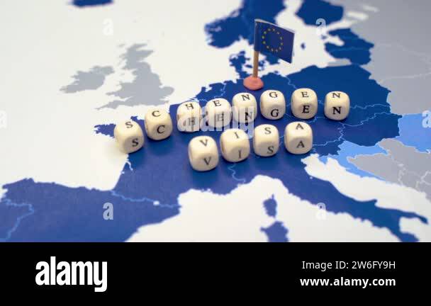 Schengen countries map Stock Videos & Footage - HD and 4K Video Clips ...