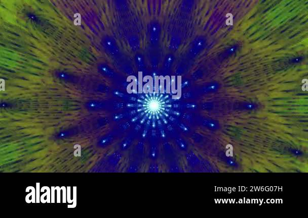 Beautiful colorful loop able psychedelic 4k rotating galaxy background ...