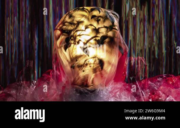 Plastic horror environmental pollution head Stock Videos & Footage - HD ...