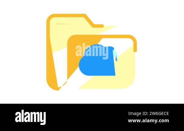 Computer cloud folder icon Stock Videos & Footage - HD and 4K Video ...