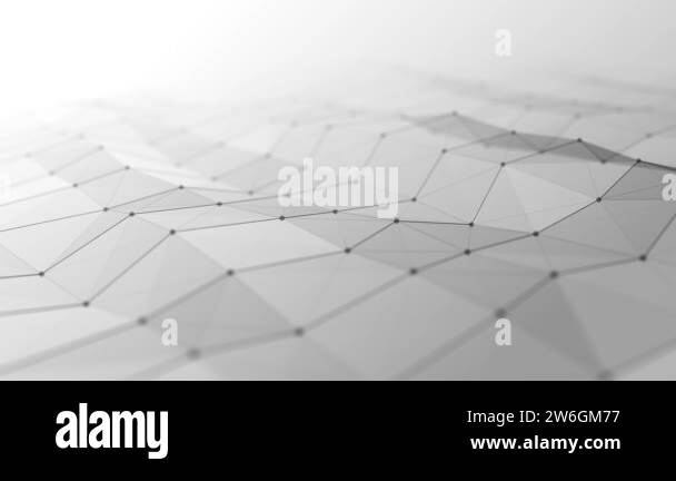 Abstract Plexus Digital Fx Technology Background Loop/ 4k animation of an abstract technology ...