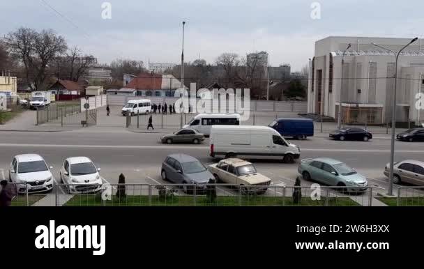 Funeral procession, hearse, farewell to the deceased. Parting. Video ...