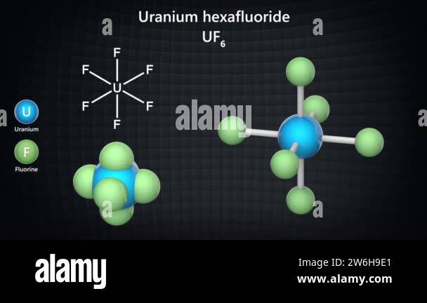 Uranium hexafluoride (UF6), known as "hex" in the nuclear industry. It ...