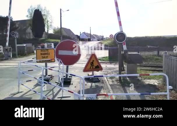Warning signs road works Stock Videos & Footage - HD and 4K Video Clips ...