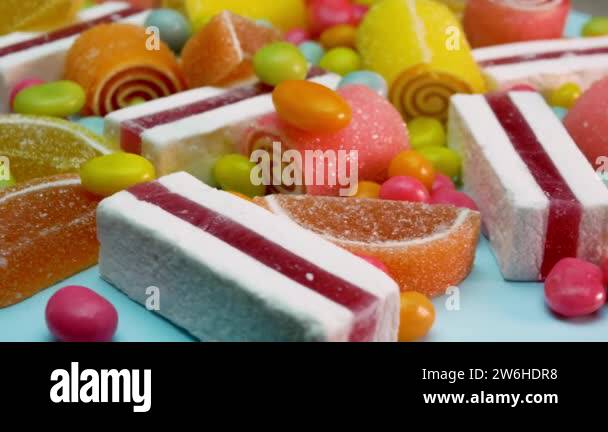 Coloured jelly sweets Stock Videos & Footage - HD and 4K Video Clips ...